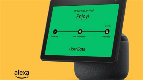 Uber Eats Expands Voice Order Tracking With Amazon Alexa Restaurant Dive