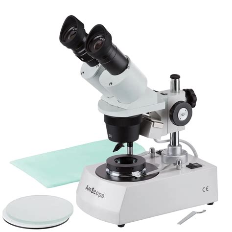 Amscope Se306 Series Compact Multi Lens Binocular Stereo Microscope 20x