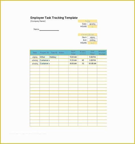 Free Task Tracker Template Of Excel Task Tracker Template Project Task Tracking Template