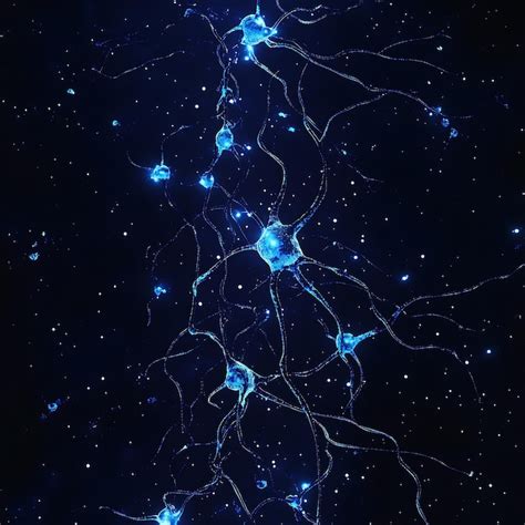 Premium Photo Nerve System Image Of A Neural Network Connections