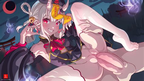 Dr Alu Nakiri Ayame Hololive Black Headwear Commentary English Commentary 1babe 1girl