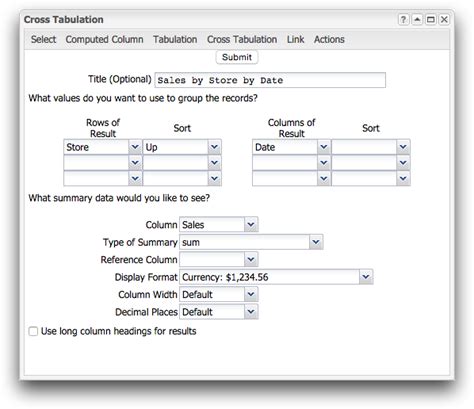 Create A Computed Column From A Cross Tabulated Column