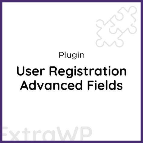 user registration advanced fields extrawp