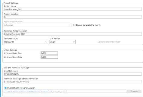 Cannot Create Keil Uvision 527 Project With Cubem Page 3