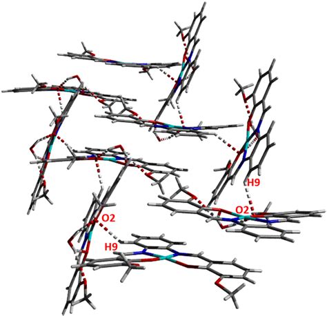 Supramolecular Tetrameric Form Via Hydrogen Bonding Interactions In 5 Download Scientific Diagram