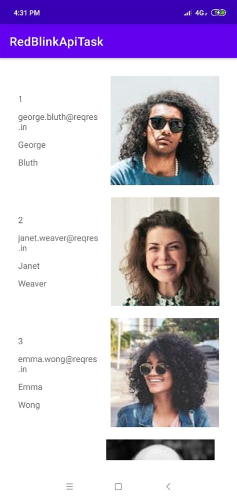github svikram9500 redblink api task fetching data using api in
