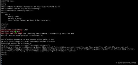 使用docker安装openresty并使用lua脚本实现通过请求头动态路由openresty Docker Csdn博客