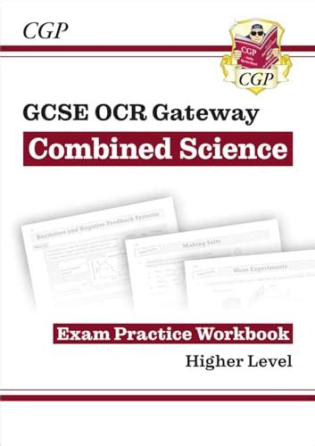 Grade 9 1 Gcse Combined Science Ocr Gateway Exam Practice Workbook Higher Perfect For Screen