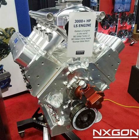 Chev Ls All Billet Block Billet Heads And Billet Intake Ls Engine Ford Transit Engineering