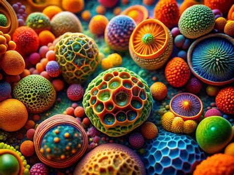 Unveiling The Hidden World A Microscopic Exploration Of Cellular Interactions Captured In