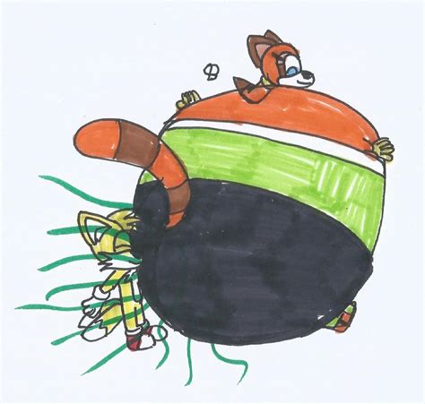 Sniffing Inflated Butt By Spaton37 On Deviantart