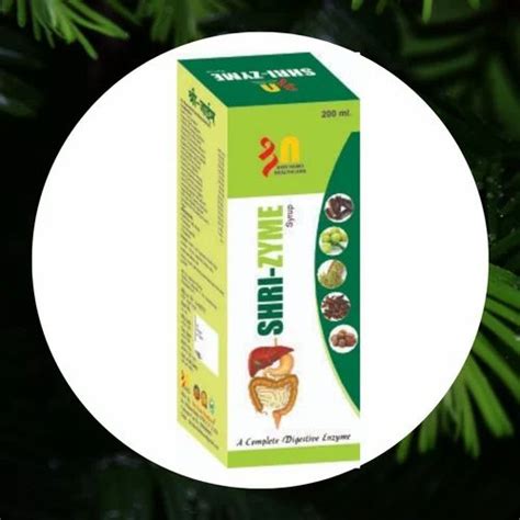 Shri Zyme Syp 200ml At ₹ 110piece Ayurvedic Digestive Enzyme Tonic