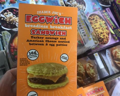 Trader Joes Eggwich Breadless Breakfast Sandwich Fig App
