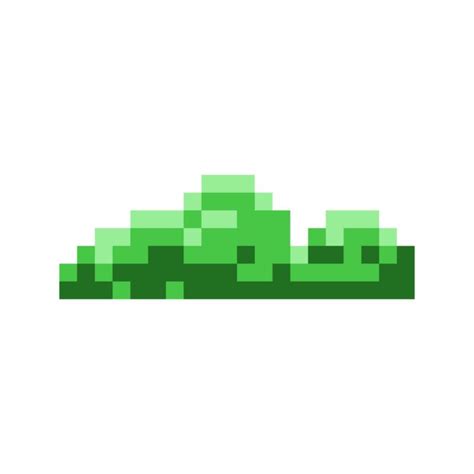 Pixel Art Grass Underbrush Free Png Download Pikbest