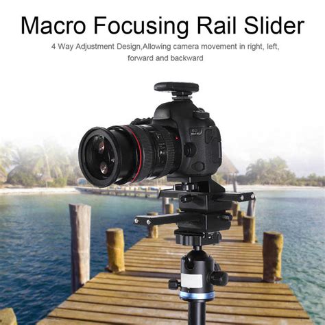 Camera Rail Slider Dslr Camera 4 Way Macro Focusin Grandado
