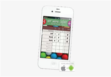 Download Our Free Mini Golf Scorecard App Now Android 281x500 Png