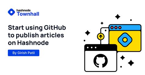 Start Using Github To Publish Articles On Hashnode