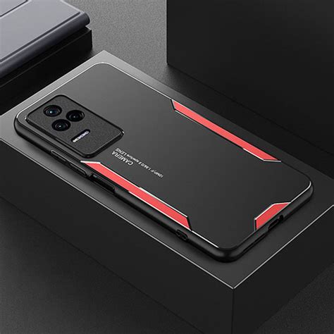 Luxury Aluminum Metal Back Cover And Silicone Frame Case For Xiaomi