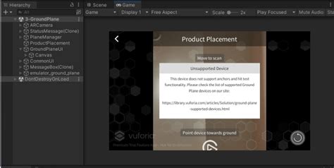 creating my first ar app r unity3d