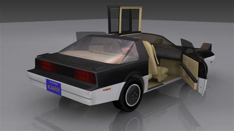 3d Karr Car Knight Rider Model Turbosquid 2262998