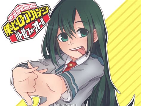 Asui Tsuyu Tsuyu Asui Boku no Hero Academia Anime Аниме картинки гифки прикольные