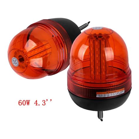 Led Tractor Beacon Light Truck Car Amber Led Light Rotary Warning