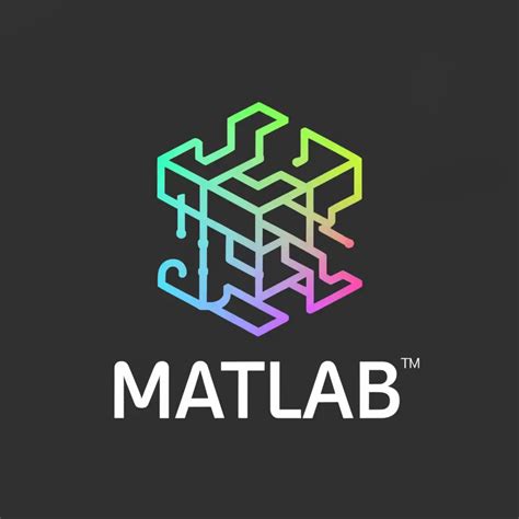 Logo Design For Matlab Clean Text With Programming Coding Theme Ai