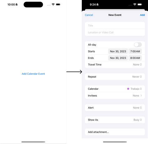 Blog Simplified Calendar Interaction Creating And Viewing Iphone