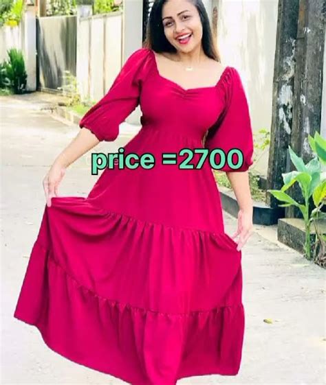 ලස්සන ගවුම් ඩිසයින් Trending Frockdesign Youtube