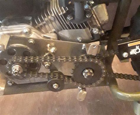Baja Mini Bike Jackshaft Assembly Jackshaft Setup More To Finish The