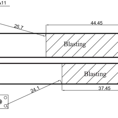 Tunnel Blasting Section Of Original Blasting Scheme Download Scientific Diagram