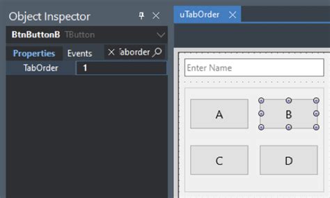 Everything You Should Know About TabOrder And The Ways To Use In Delphi SOFTACOM