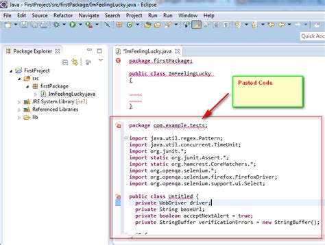 Selenium By Arun 280 Create A Junit Selenium Webdriver Test Using Selenium Ide
