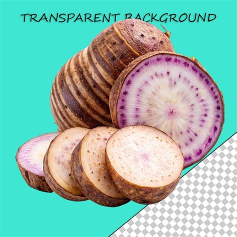 Premium Psd Slice Of Taro