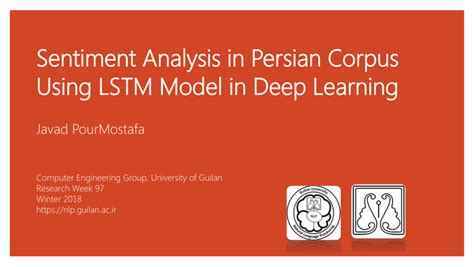 Pdf Sentiment Analysis In Persian Corpus Using Lstm Model In Deep Learning