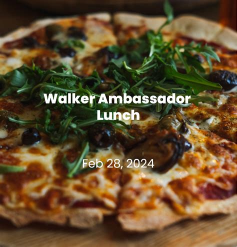 Walker Ambassador Lunch Walker Rocks