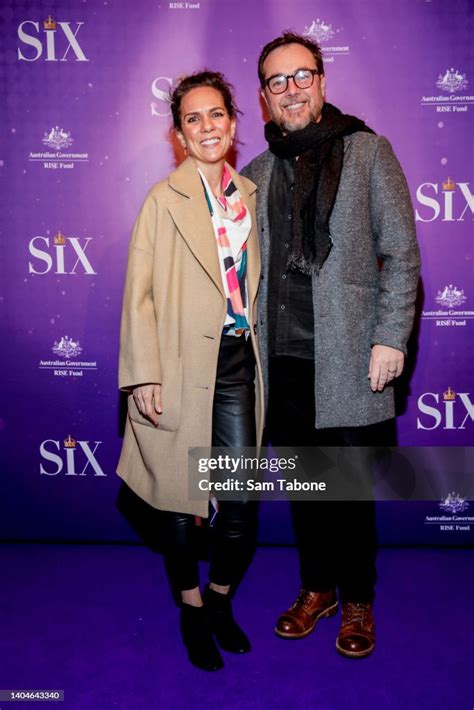 Michaela Banas And Toby Truslove Arrives Ahead Of Six The Musical Nachrichtenfoto Getty