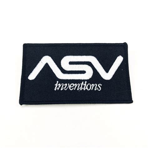 Asv Iron On Sponsored Rider Patch Asv Inventions Inc