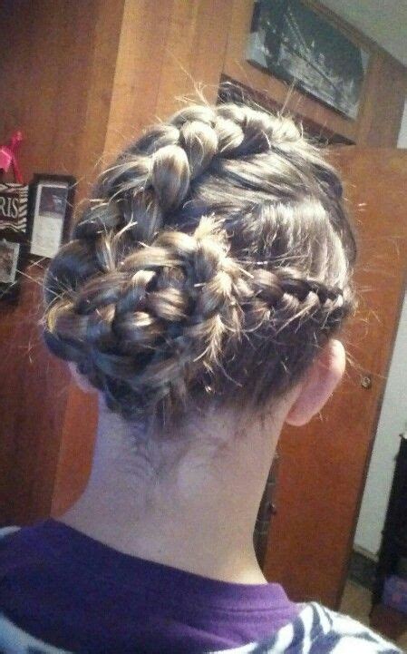 Two Dutch Braids Into A Chic Bun