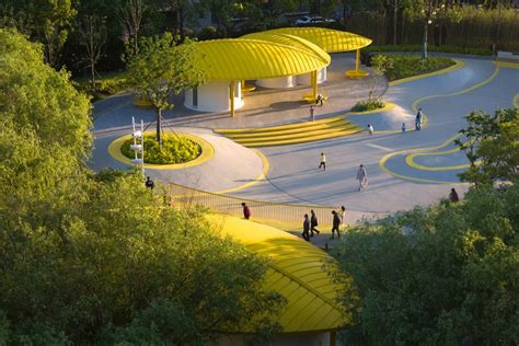 Soba Draws On Curves And Rhythm Of Music For The Orchestra Park