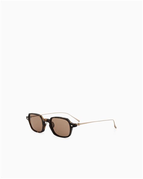 Mens Rectangular Sunglasses Giorgio Armani