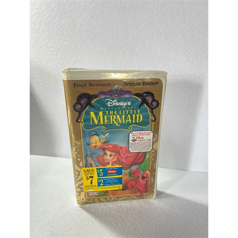 Disney The Little Mermaid Vhs Masterpiece Collection Special Edition