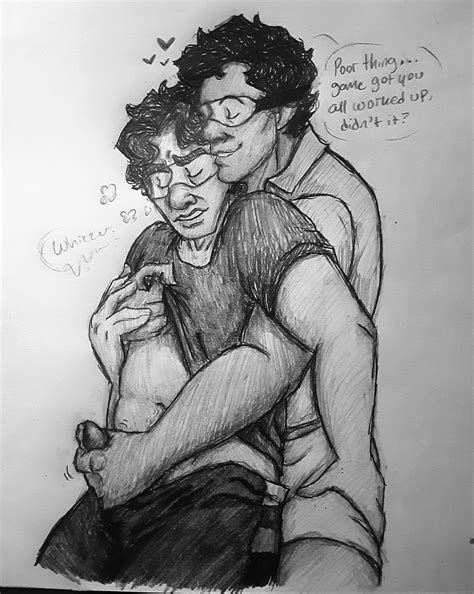 Rule 34 Clothed Falsettos Graphite Artwork Handjob Marvin Falsettos Whizzer Brown 12178966