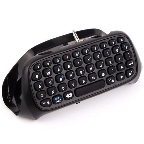 Dobe Tp4 008 Wireless Keyboard Chatpad For Ps4 Controller Shopee Malaysia