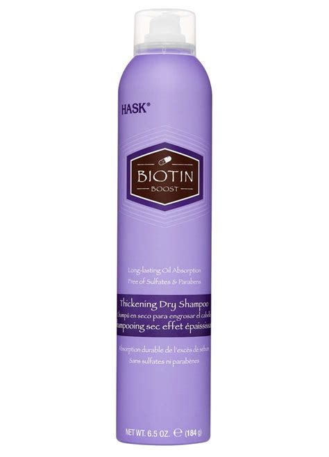 Hask Biotin Boost Thickening Dry Shampoo Beauty