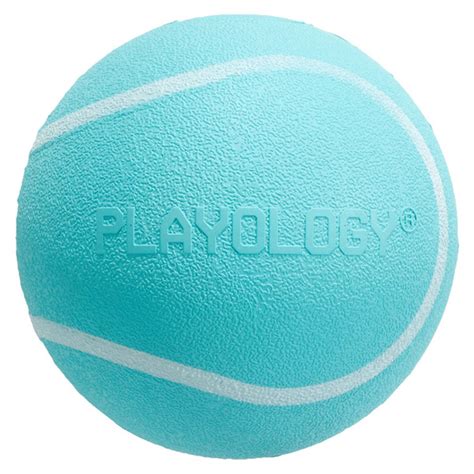 Игрушка для собак Playology хрустящий жевательный мяч SQUEAKY CHEW BALL ...
