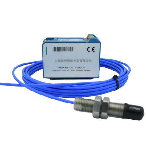 Eddy Current Displacement Sensor Proximity Transmitter 4 20mA 0 5V 5V
