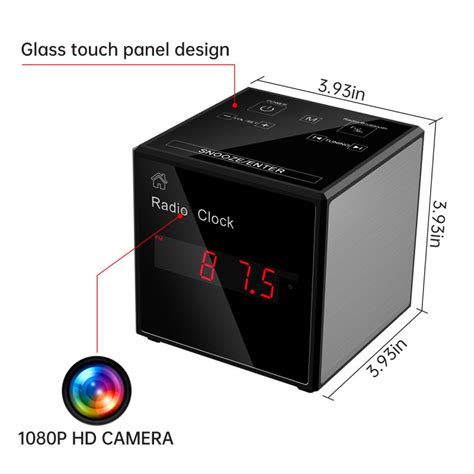 Wi Fi Camera Clock Bluetooth Speaker