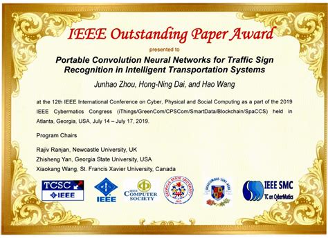 Henry Hong Ning Dais Homepage Henry Hong Ning Dai Is A Professor And