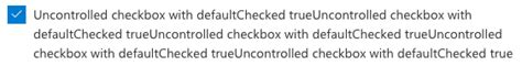 Checkbox Alignment Issue When Text Wraps To Multiple Lines · Issue